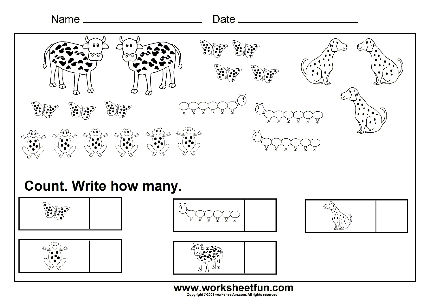 Counting Worksheets 7 Worksheets FREE Printable Worksheets Counting Worksheets 7 Worksheets FREE Printable Worksheets