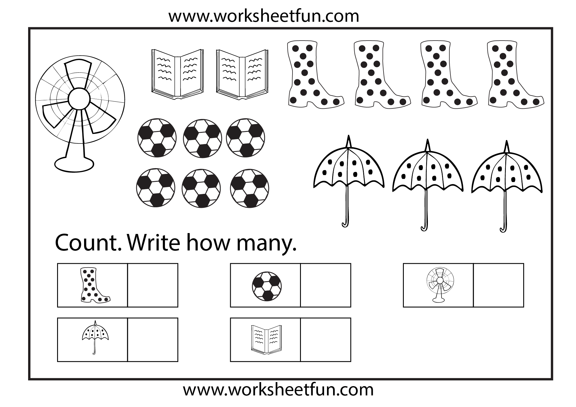 Counting Worksheets 7 Worksheets FREE Printable Worksheets Counting Worksheets 7 Worksheets FREE Printable Worksheets