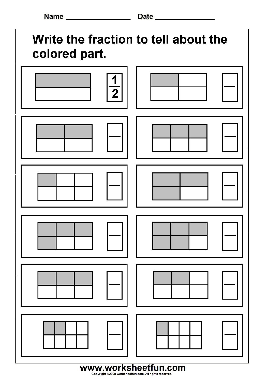 Fraction Model 3 Worksheets FREE Printable Worksheets Worksheetfun Fraction Model 3 Worksheets FREE Printable Worksheets Worksheetfun