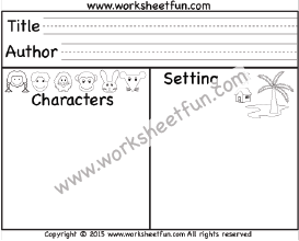Book Report – 2 Worksheets / FREE Printable Worksheets – Worksheetfun