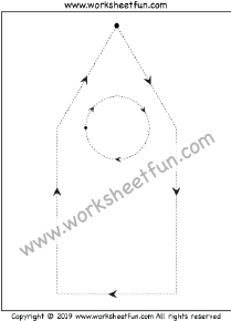 Preschool Shapes Tracing – Heart, Star, Circle, Square, Triangle ...