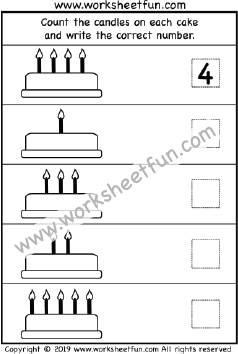 Counting – Count how many – 1 Worksheet / FREE Printable Worksheets ...