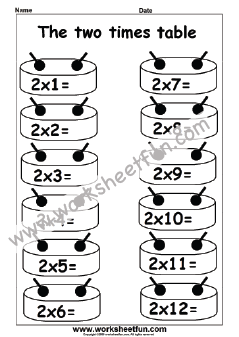Times Table Worksheets / FREE Printable Worksheets – Worksheetfun