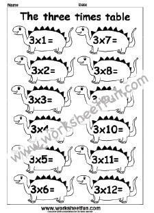Times Table Worksheets / FREE Printable Worksheets – Worksheetfun