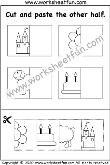 picture matching – FREE Printable Worksheets – Worksheetfun